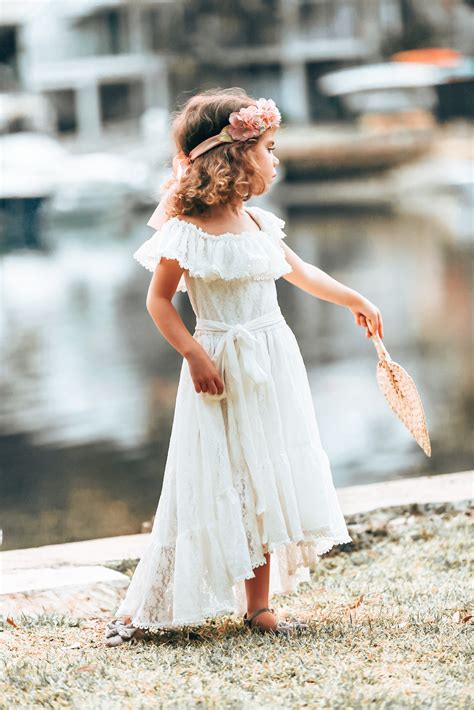 Rustic Flower Girl Dresses