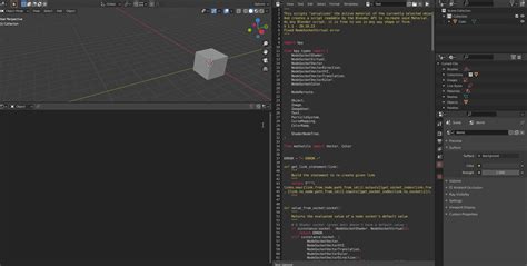 python how can i turn nodes that made in shader editor to script