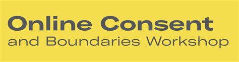 Event Template Online Consent And Boundaries Workshop National