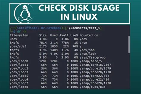 how to check disk usage in linux 4 methods beebom