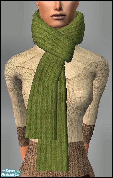 The Sims Resource Scarf Set 01 04