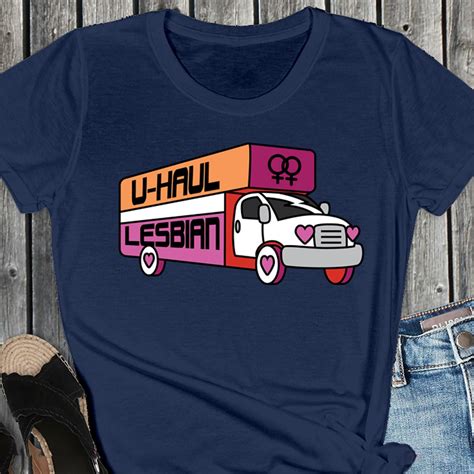 U Haul Lesbians Shirt Lesbians Pride Lgbtq Shirt Perfect Etsy