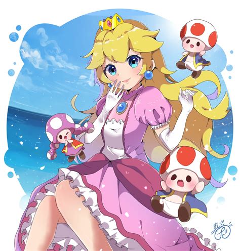 Princess Peach Super Mario Bros Image By Meiwari 3054711