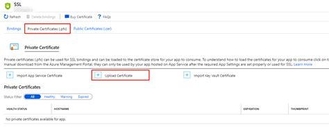 node js use ssl certificate in azure function app with nodejs stack