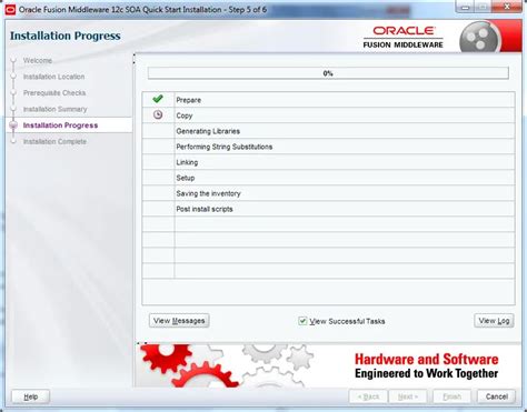 oracle soa 12c installation steps using single installer