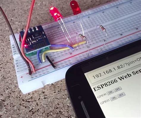 esp8266 web server multiple pages unbrick id