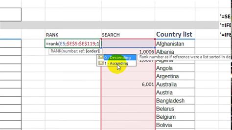 how to create your own search box in excel youtube