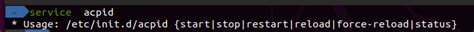 acpid command in linux with examples geeksforgeeks