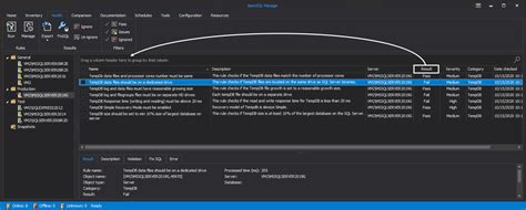 perform tempdb health check on sql server instances