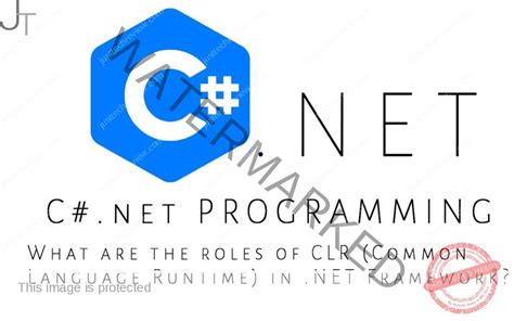 what are the roles of clr common language runtime in framework