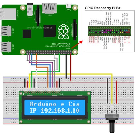como ligar um display lcd 16x2 na raspberry pi arduino e cia loja
