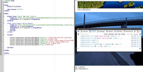 html javascript getelementsbytagname returns empty list for some tags