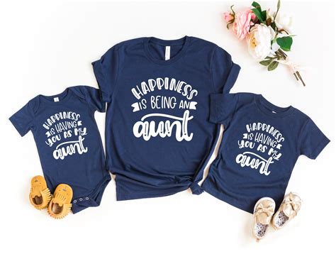 Aunt Shirt Aunt And Niece Shirts Aunt And Nephew Matching Etsy