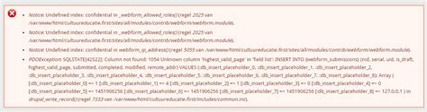 notice undefined index confidential in webform allowed