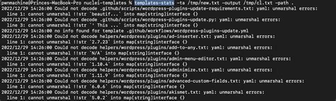 error while generating stats · issue 1 · projectdiscovery templates