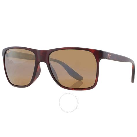 Maui Jim Pailolo Hcl Bronze Rectangular Mens Sunglasses H603 10 59