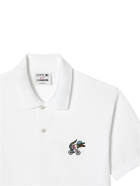Lacoste X Netflix Sex Education Organic Cotton Polo Shirt
