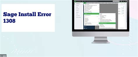 sage install error 1308 how to fix source file not found error