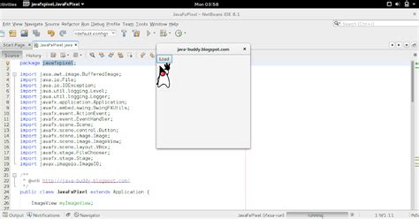 java buddy javafx filechooser to open image file and display on