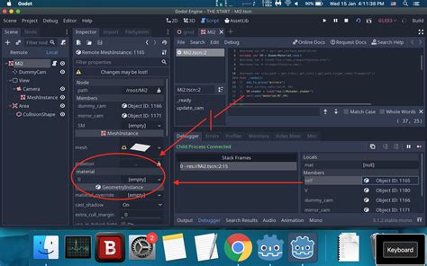 how do i load instantiated resources shaders and textures to nodes