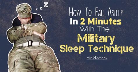 Military Sleep Technique How To Fall Asleep In 2 Minutes