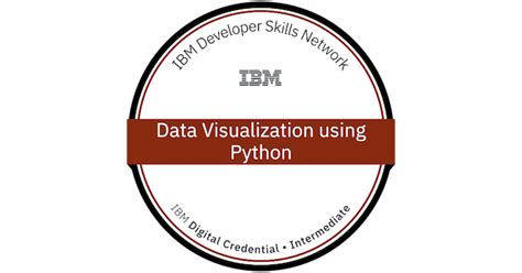 data visualization using python credly
