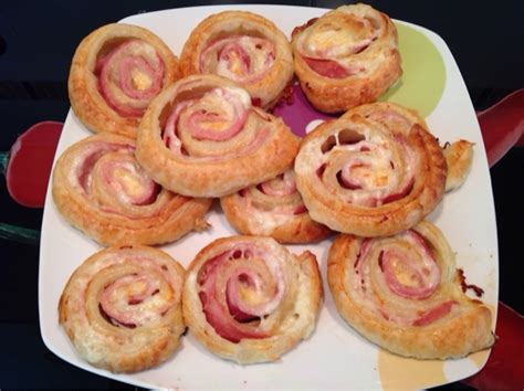 Mi Cocina Tradicional Rollitos De Hojaldre De JamÓn York Y Queso