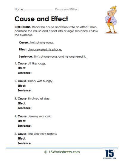 Cause And Effect Worksheets 15