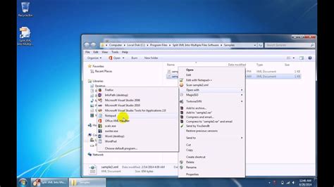 how to use split xml into multiple files software youtube