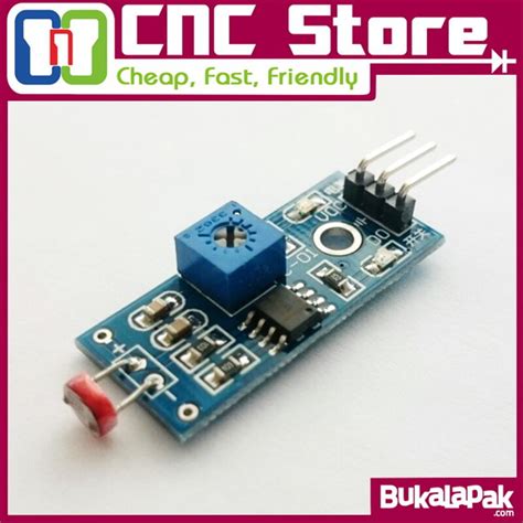 [sen 0012] photosenstive light ldr resistance sensor cahaya module for