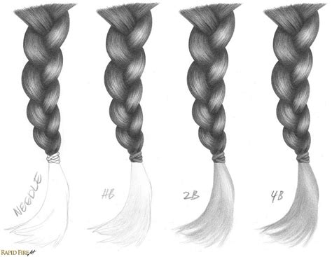How To Draw Braids In 10 Steps Plus Videos Rapidfireart