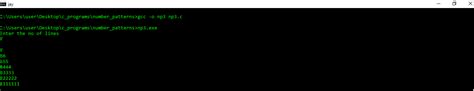c program for triangle number pattern 3 codedost