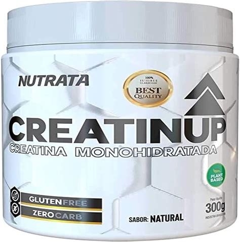 Creatina Up Monohidratada Vegano 300g Nutrata Nutrata Br