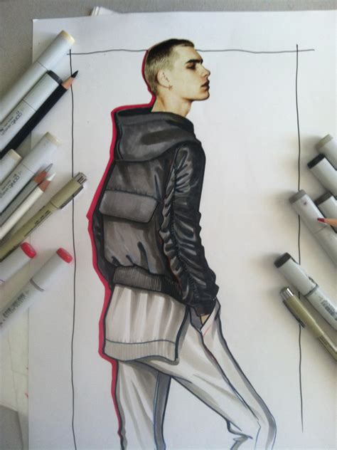 Fear Of God La Illustration By Paul Keng Model Jonathan Bauer Hayden