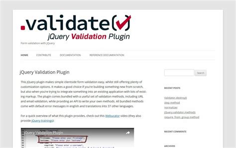 25 jquery form validation plugins css author