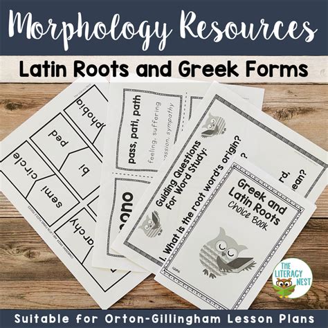 Morphology Reading Passages For Prefixes Suffixes Roots Greek Forms