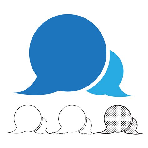 Speech Bubble Chat Vector Icon 571982 Vector Art At Vecteezy