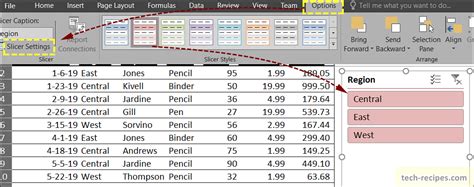 how to use slicers to filter data in microsoft excel