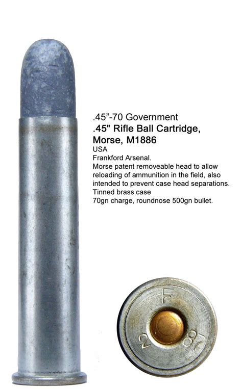 45″ 70 Government Military Cartridges 45 70 Government Cartridges
