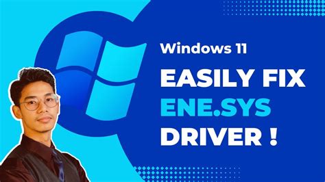 how to fix “a driver cannot load on this device” ene sys driver