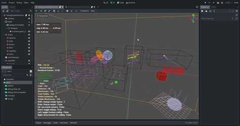 debug draw 3d godot asset library