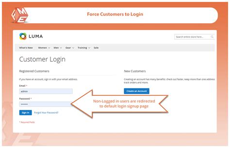 magento 2 force login module sign in to view store pages