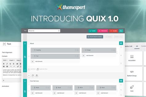 quix the most advanced page builder for joomla is here