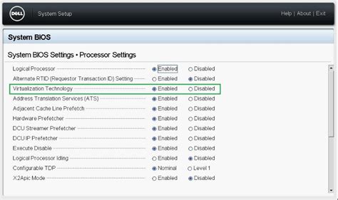 howto set dell poweredge r730 bios parameters to support sr iov