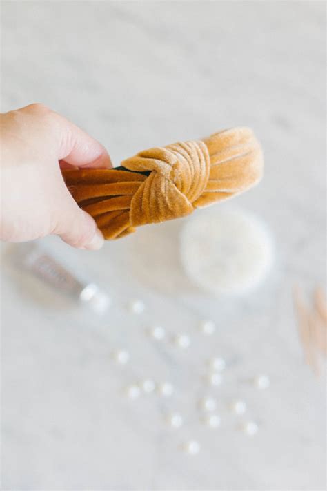 Diy Pearl Knotted Headband