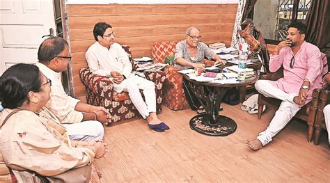 Ahead Of Panchayat Polls Bjp Mp Meets Left Leader Tmc Says Conspiracy