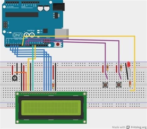 tutorial pantalla lcd con texto deslizante med