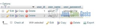 spring mvc and hibernate login form example examples