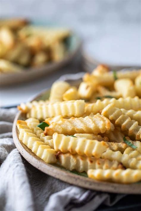 Crinkle Cut Fries Air Fryer Quick Air Fryer Recipes