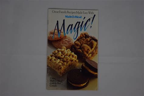 Malt O Meal Magic Books